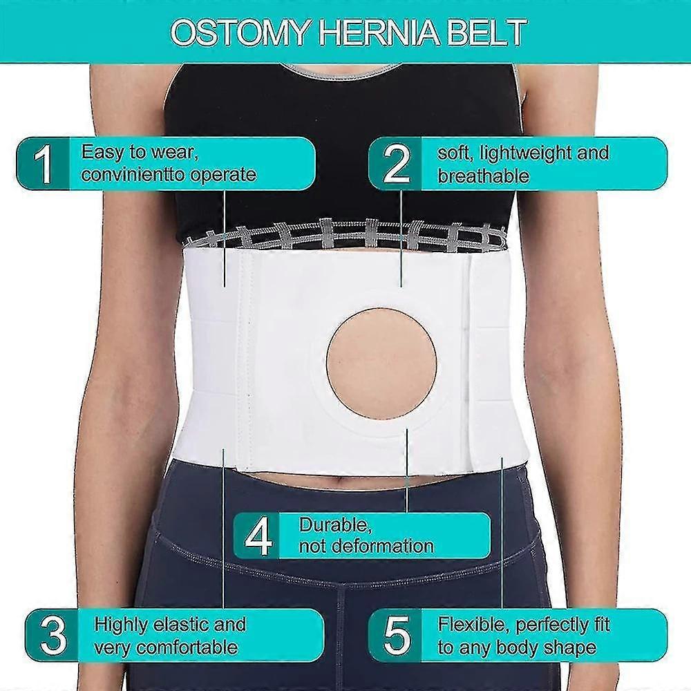 Hernia Belt, Stoma Support Ostomy Hernia Belt For Colostomy Bag ...