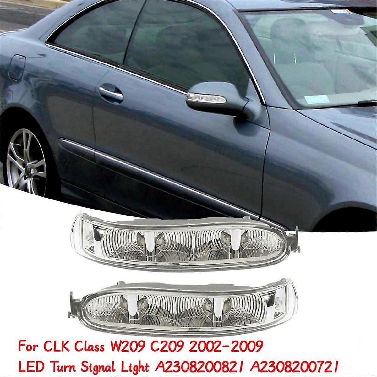Car Side Mirror LED Lamp for CLK Class W209 C209 2002-2009 Rearview ...