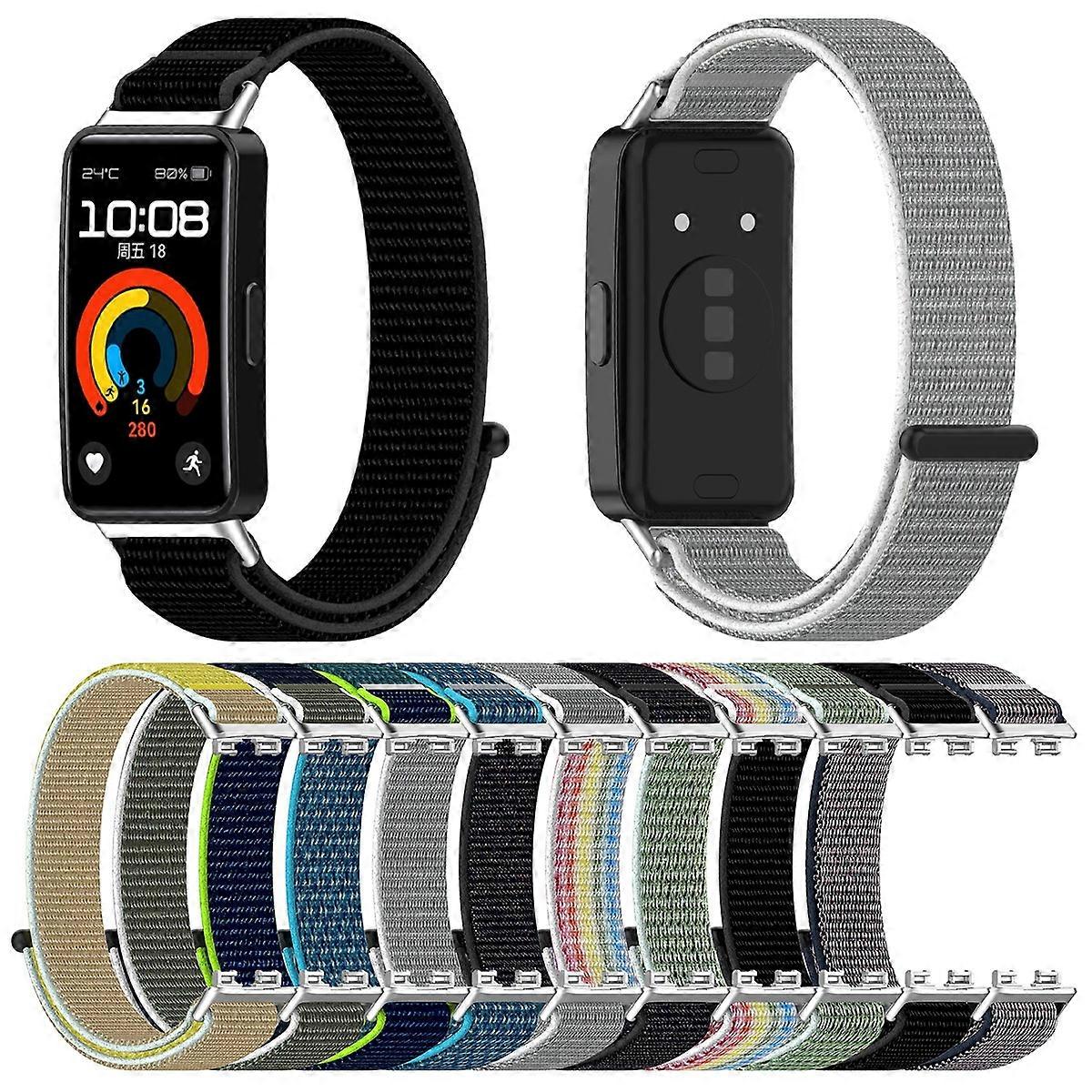 Nylon Loop Hook and Loop Fastener Watch Band | Fruugo UK