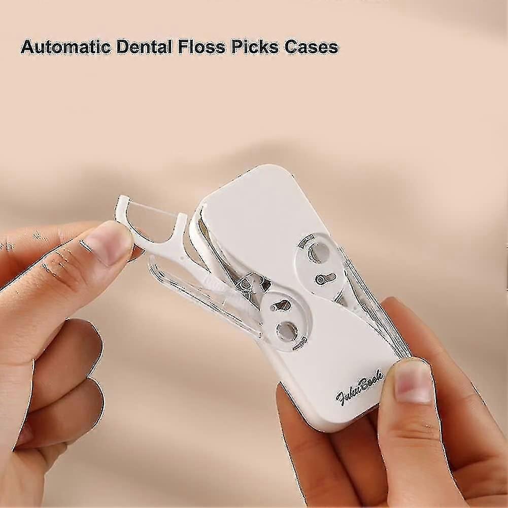 4 Pack Dental Portable Floss Dispenser Refillable Floss Box Pick ...