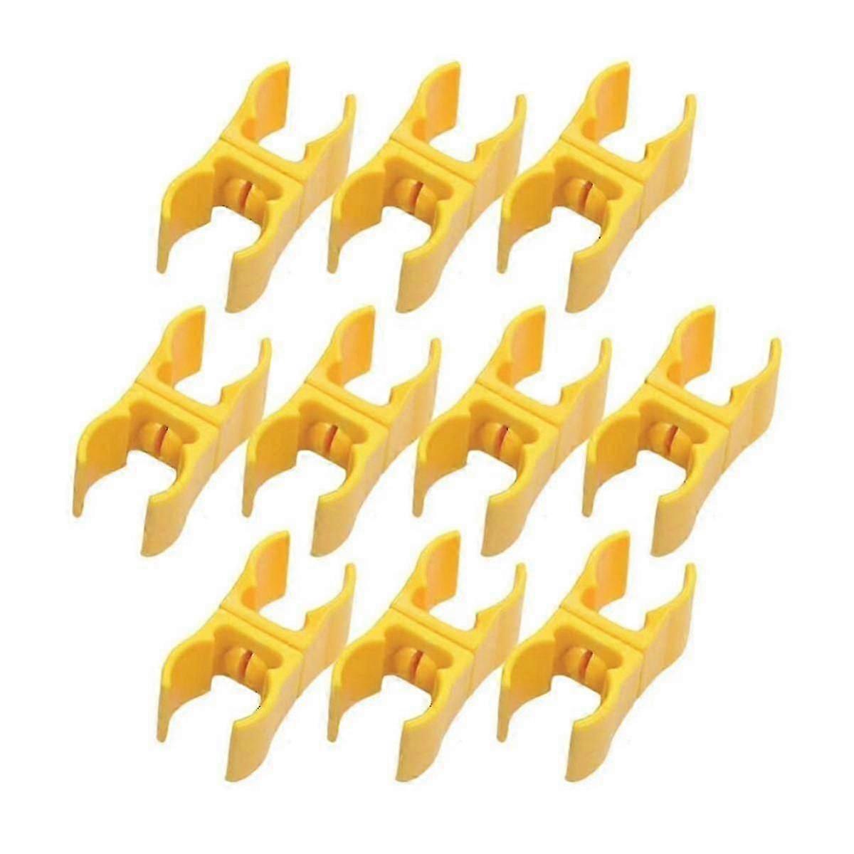10PCS Outdoor Agility Field Warning Rod Clip Buckle Plastic Corner Flag ...