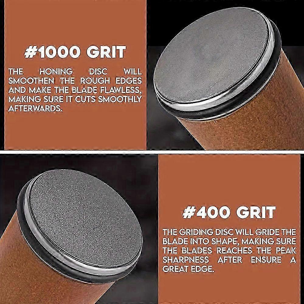 Professional Rolling Knife Sharpener Diamond Coated Discs Manual ...