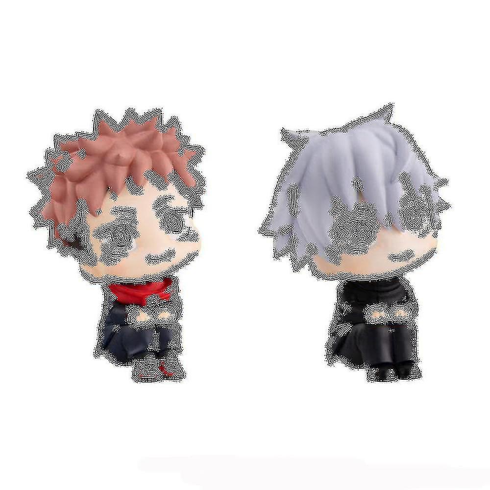 Jujutsu Kaisen Anime Figure Gojo Satoru Itadori Yuji Look Up Action ...