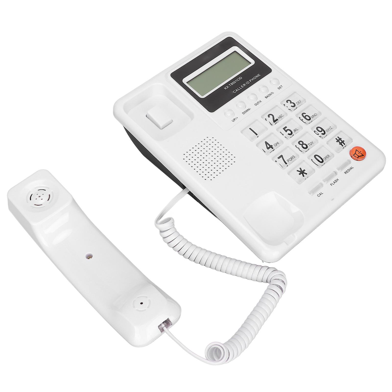Corded Phone with Caller ID Display - KXT8001CID, Dual System for Home ...