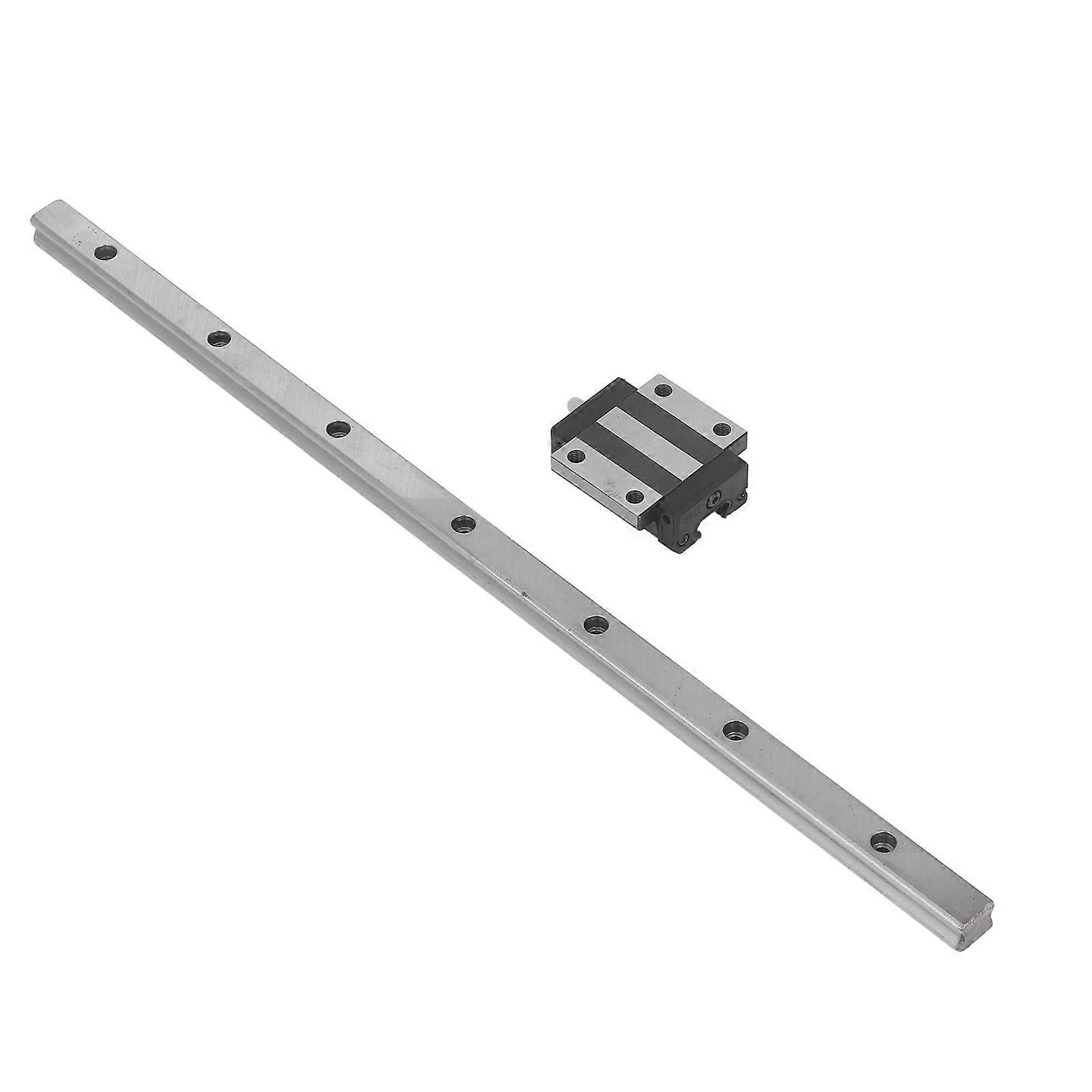 Linear Guide Rail Linear Bearing Slider Kit Ball Bearing Steel Block for 3D Printers and CNC ...