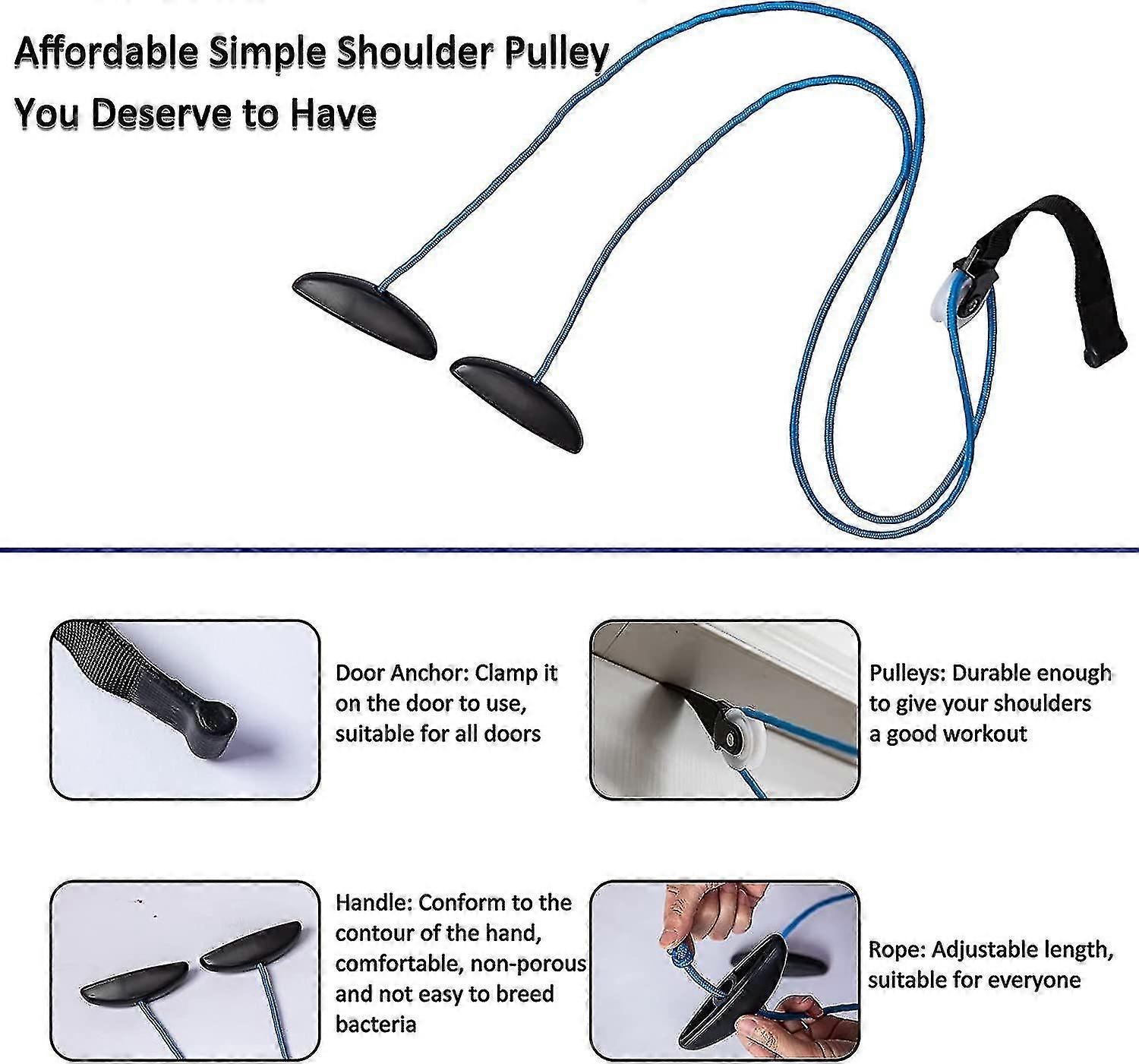 Shoulder Therapy Exercise Pulley System, Slim Shoulder Pulley For ...