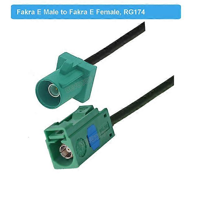 RG174 Cable Fakra A B C D E F G H I K Z Male to Female Pigtail Car Radio Antenna Extension for ...