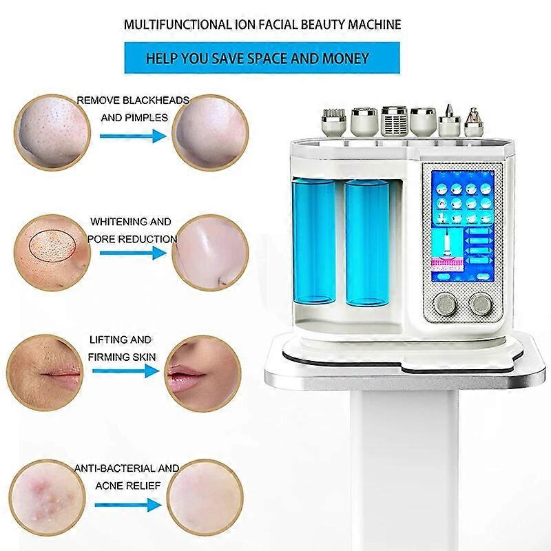 7 In 1 Hydro Dermabrasion Hydrogen Oxygen Facial Machine Deep Skin ...