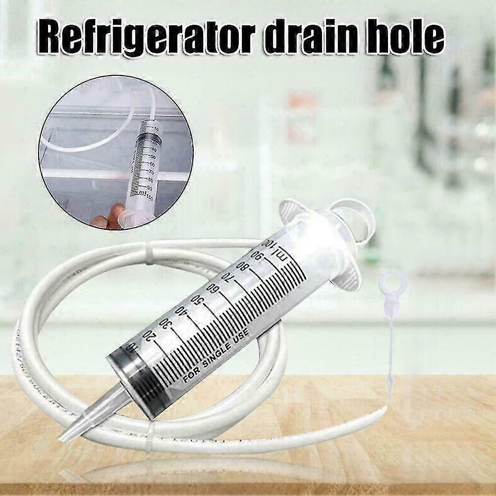 Refrigerator Fridge Drain Hole Clog Remover Set Cleaning Too + Kit ...