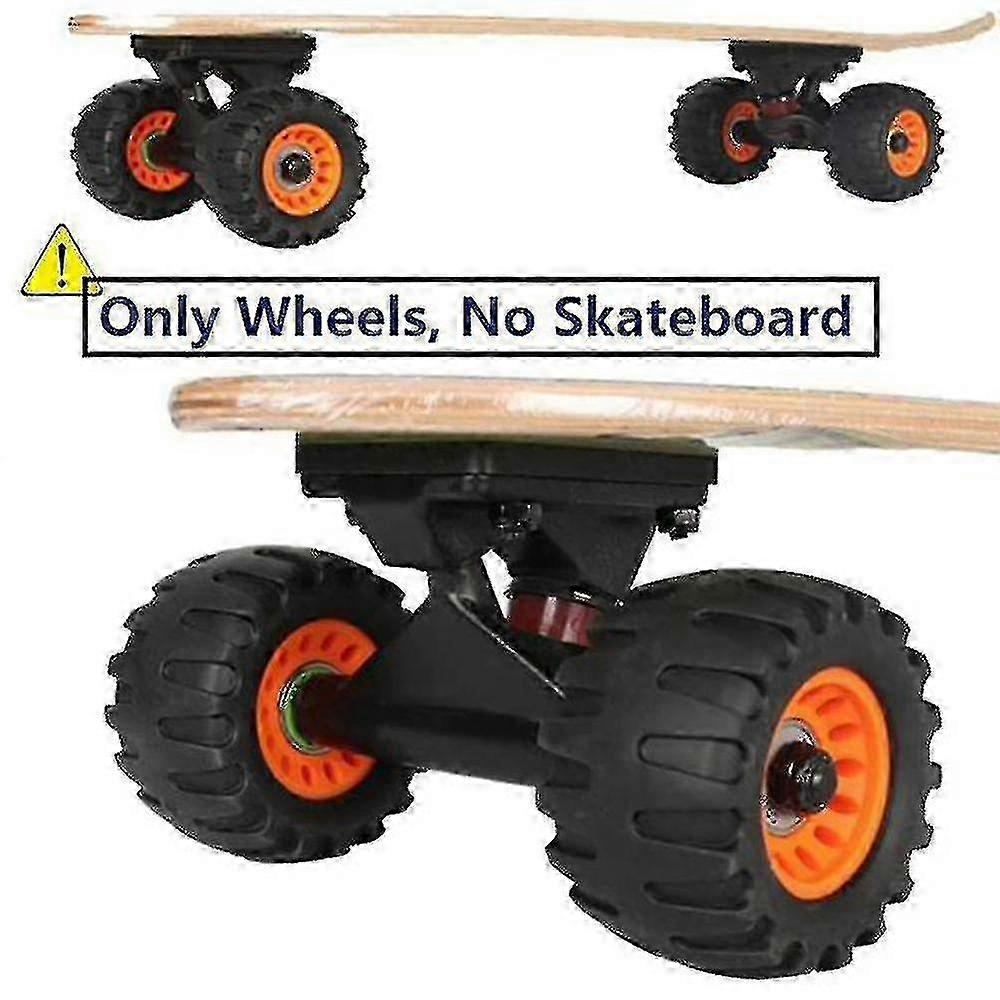 All Terrain Off Road Skateboard Longboard Wheels Road Damping Wheel ...