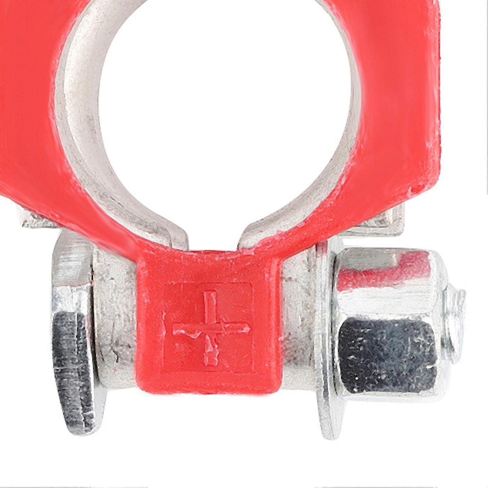 10Pair Battery Cable Terminal Clamps Connectors Set Positive Negative ...