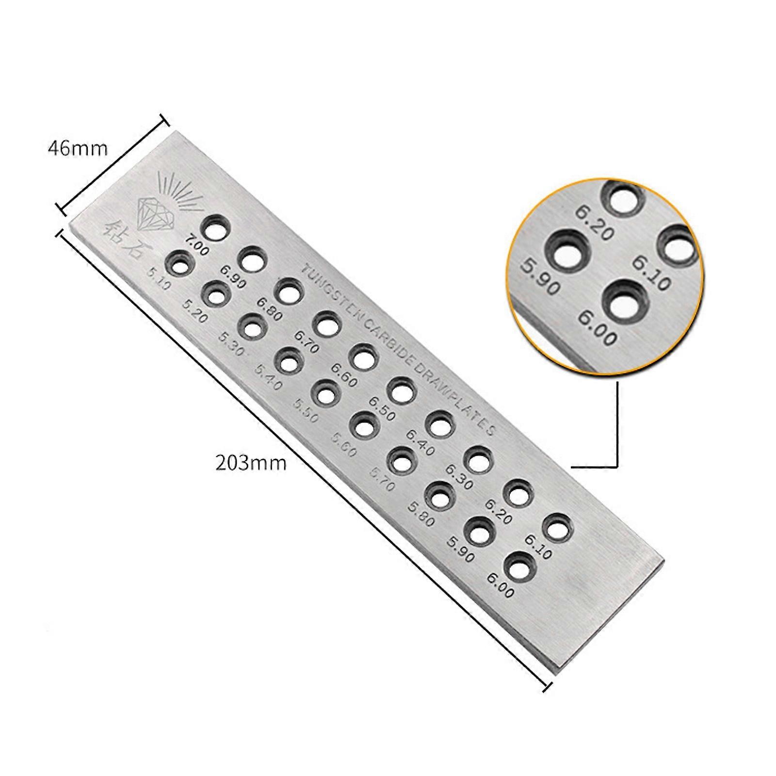 Tungsten Carbide Wire Drawplate for Making Round Shape Drawplate ...