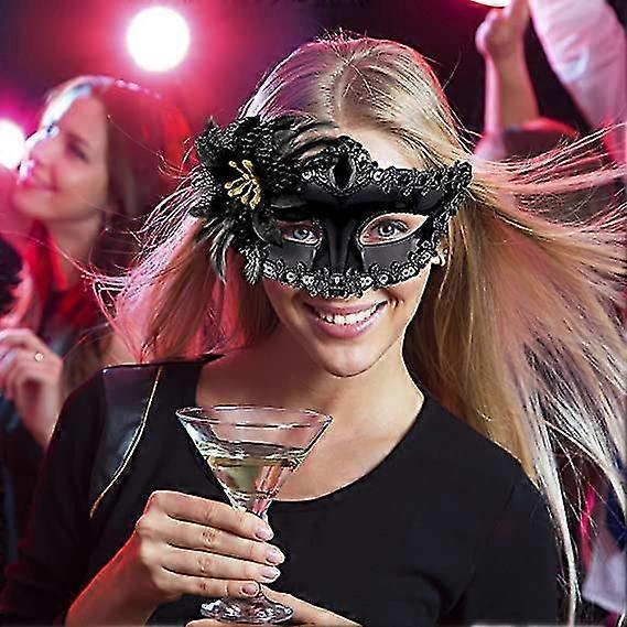 Couple Venetian Mask Masquerade Mask Woman Lace Venetian Mask for Woman ...