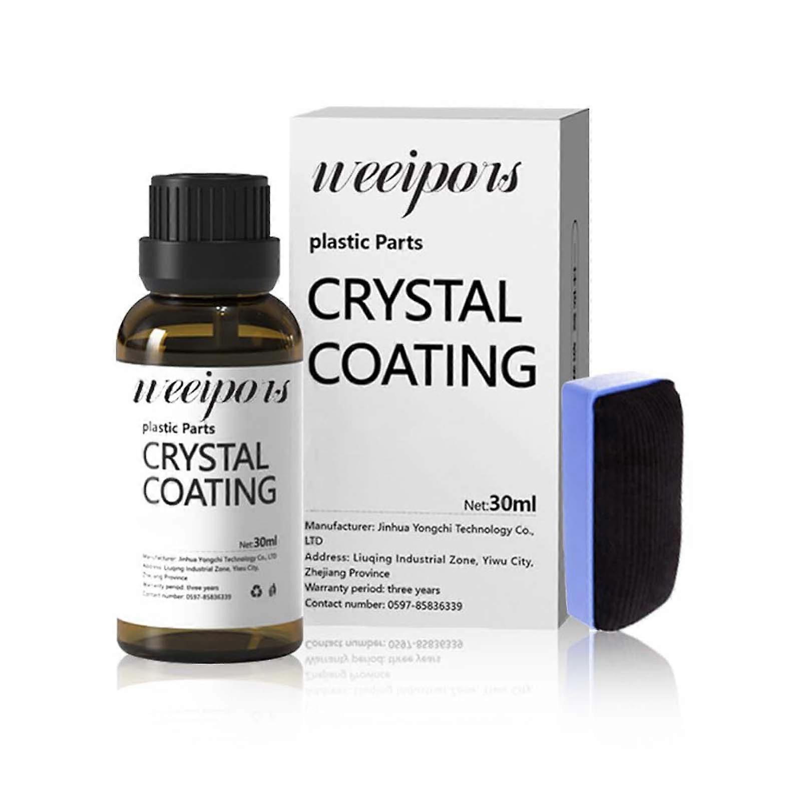 Auto Plastic Coating Agent 2024 Car Crystal Coating Auto Plastic Parts ...