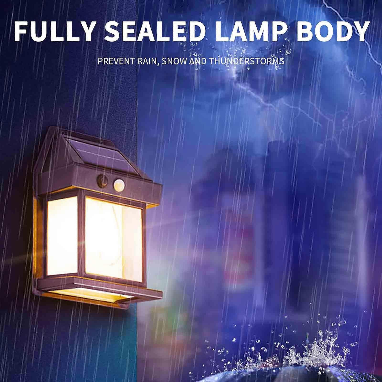 Garden Lights Outdoor Light Source Wall Light Solar Rechargeable Wiring- Body Sensor Floodlight ...