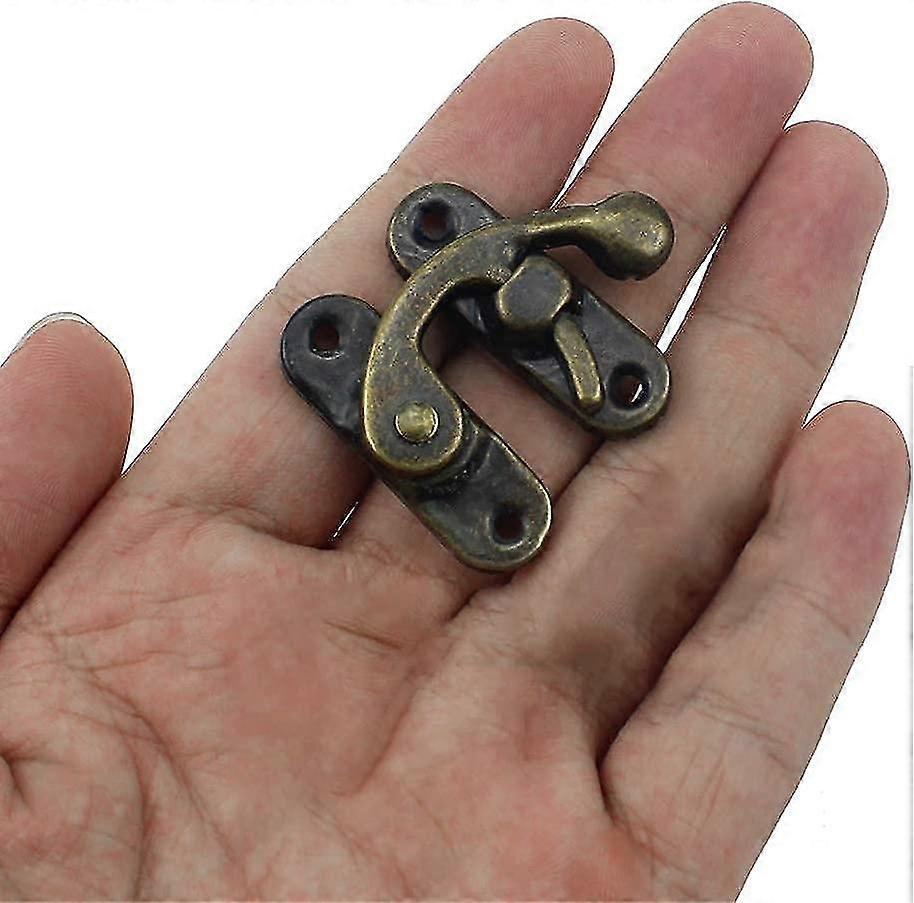 Scrapbook Album Closure 12 Pack Clasp Solid Metal Latches Small Antique ...