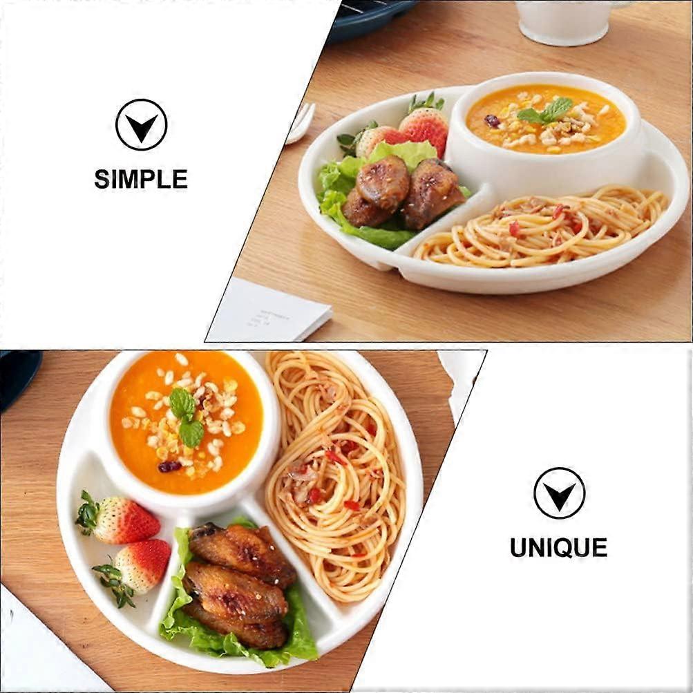 Portion Control Plate Divided Diet Plates for Healthy Eating Bariatric ...