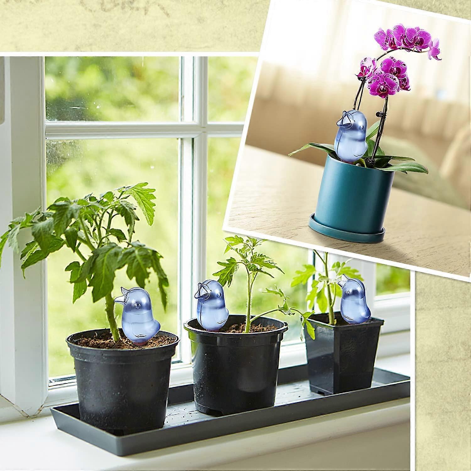 4 Pack Self Watering Spikes, Watering Balls for Indoor Plants, Bird ...