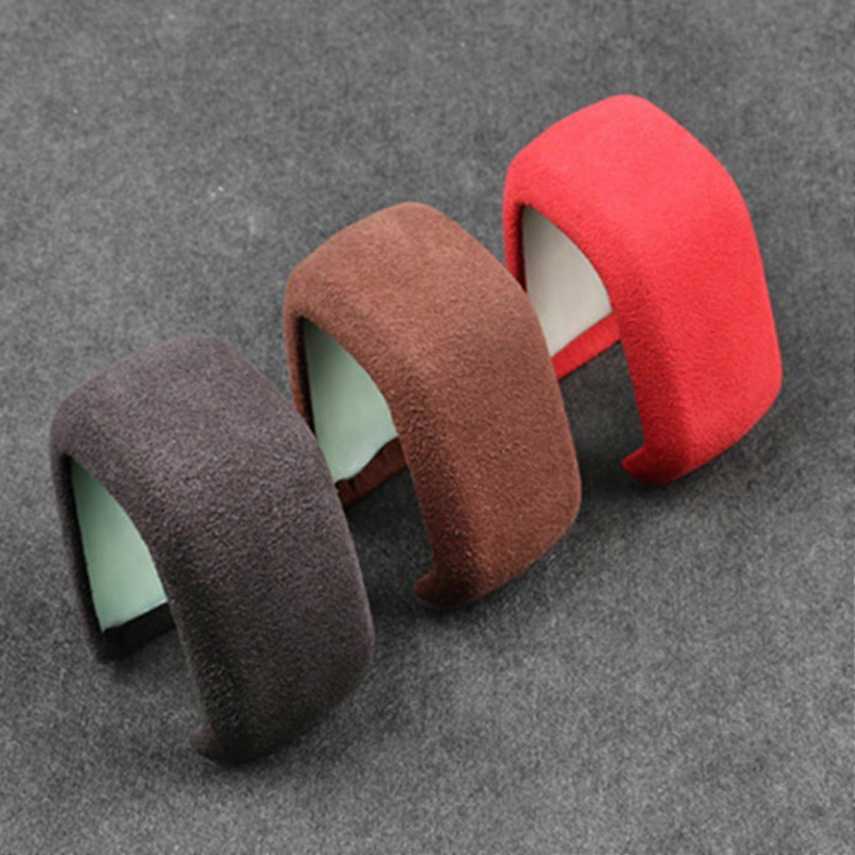 Suede Gear Shift Knob Trim Cover Center Console Shift Sticker for Volvo ...