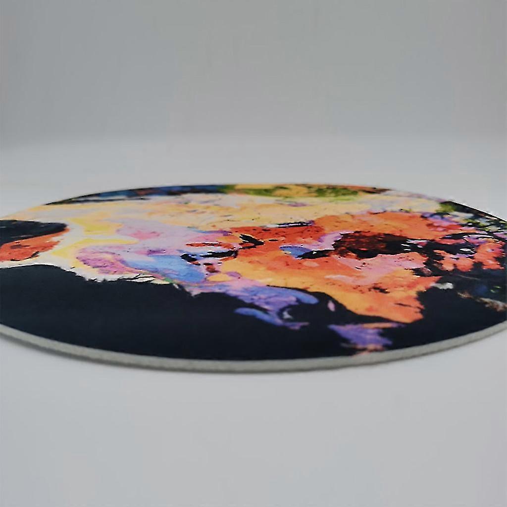 Felt Platter Turntable Mat Anti-vibration Audiophile For Lp Vinyl ...