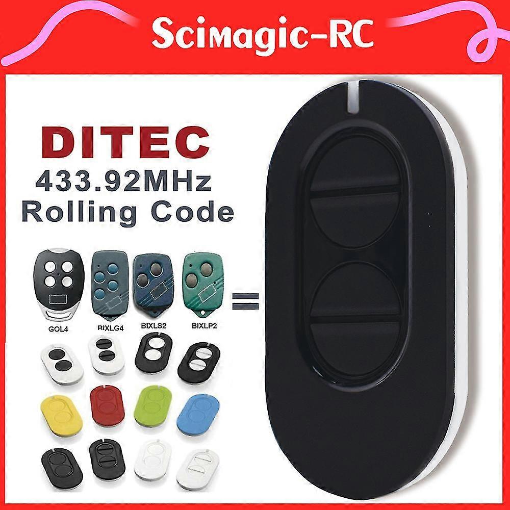 Ditec Entrematic Zen 2/ Zen 4 Gol4 Garage Remote Control Compatible ...