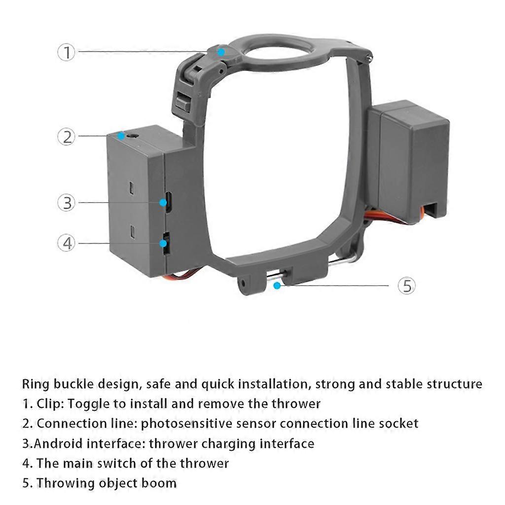 Payload Release Thrower Air Drop Delivery Parts for DJI-Mavic 2 Pro/Zoom Drone | Fruugo UK