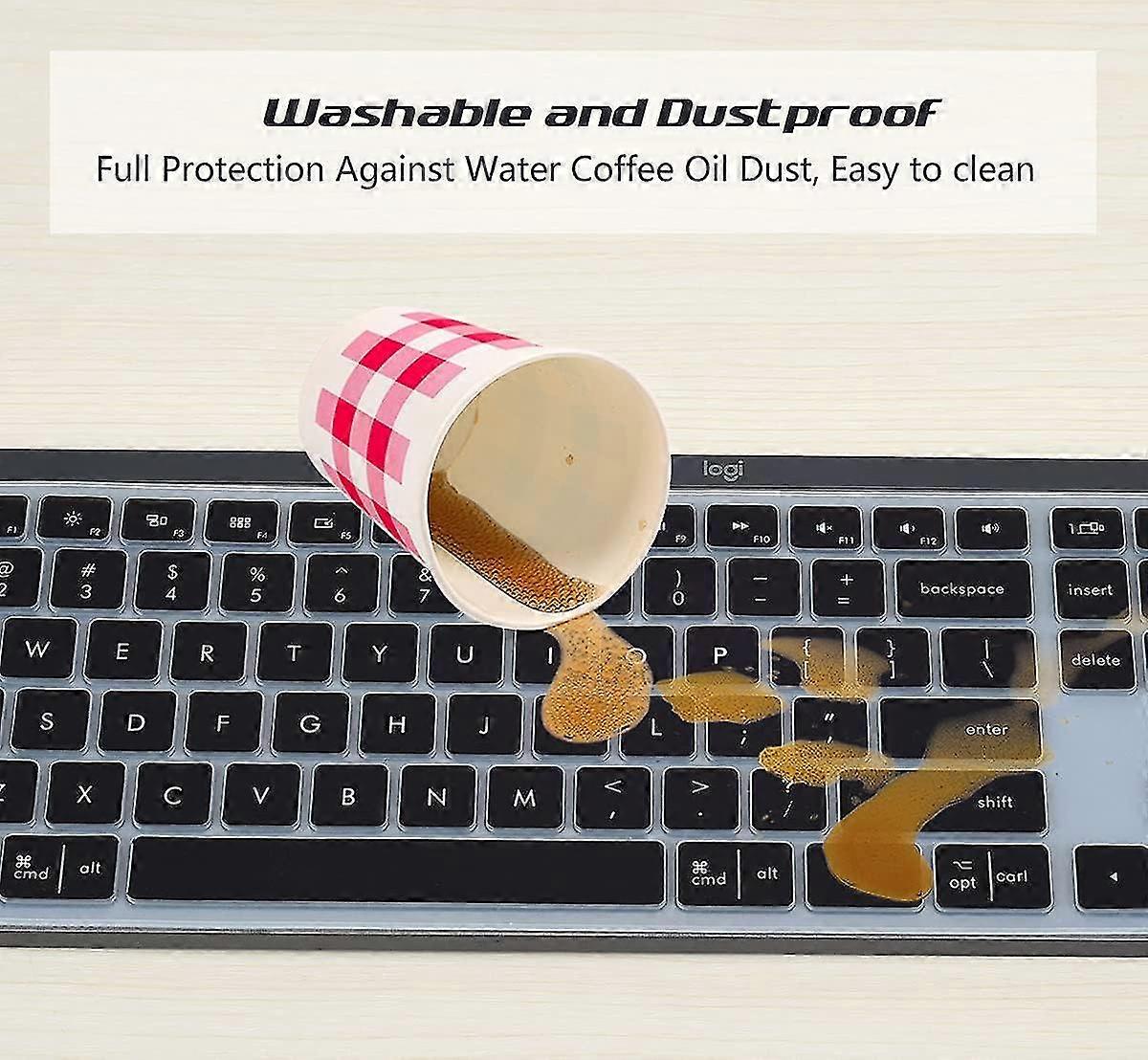 Silicone Keyboard Cover Skin For Logitech Mx Keys/logitech Craft Advanced Wireless Keyboard ...