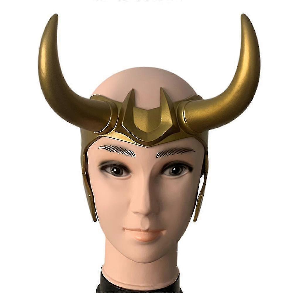 Loki Crown With Horns Masks Supervillain Helmets Masquerade Mask ...