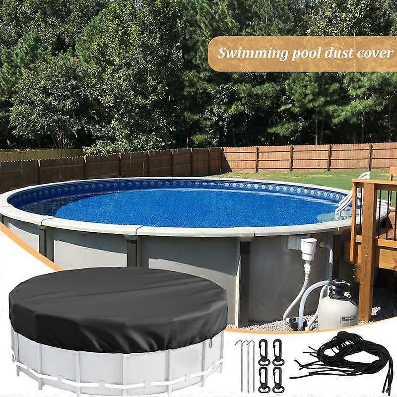 Round Pool Cover Inground Solar Covers For Above Ground Pools Heavy ...