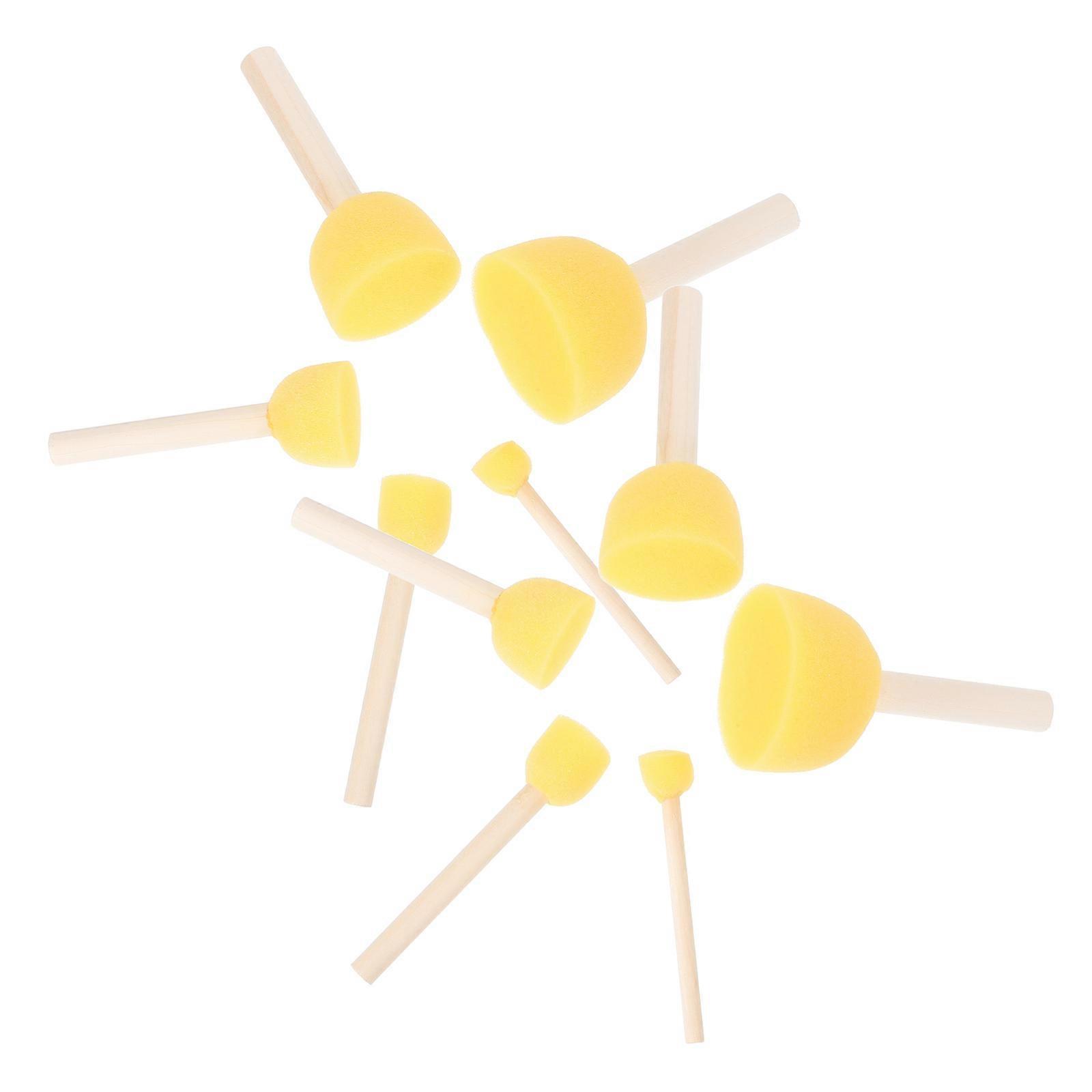 Sponge Painting Stamper Round Sponge Brushes Craft Drawing Diy Sponge ...