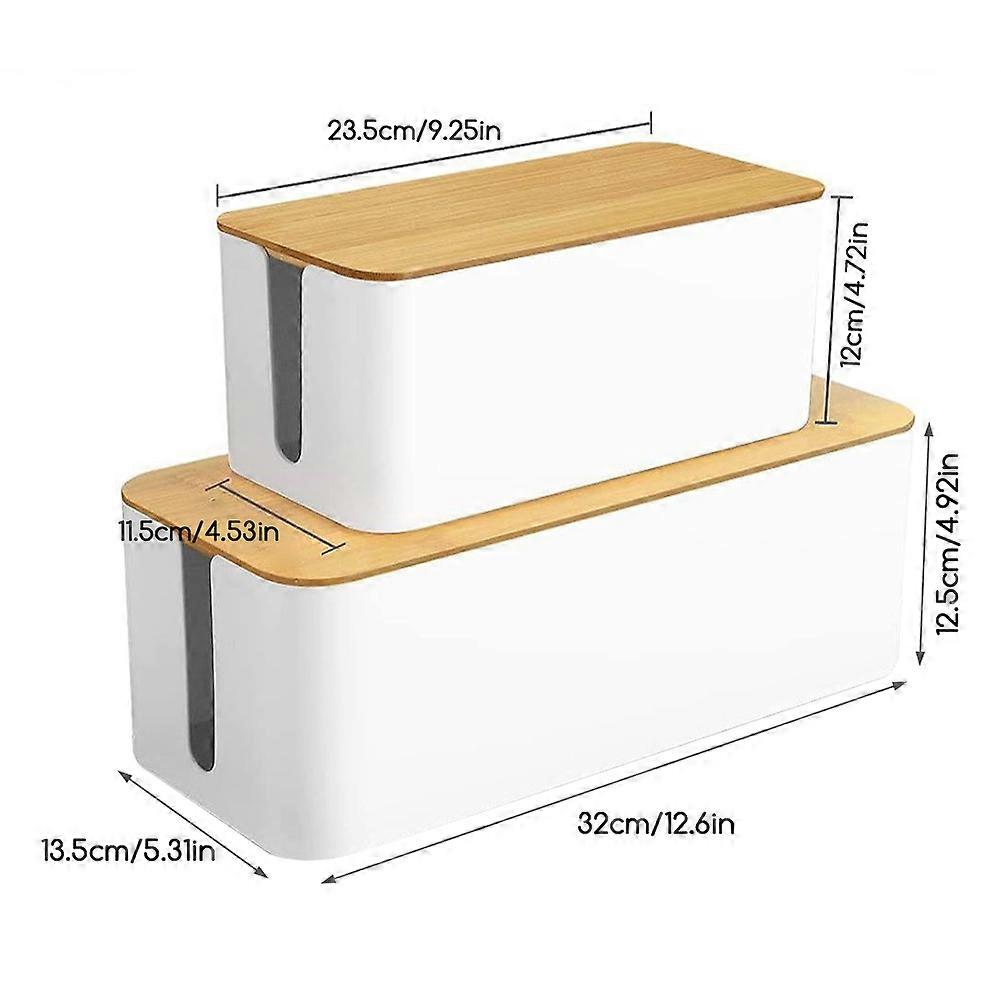 Large Cable Management Box for Home/Office Wire Organiser Dustproof ...
