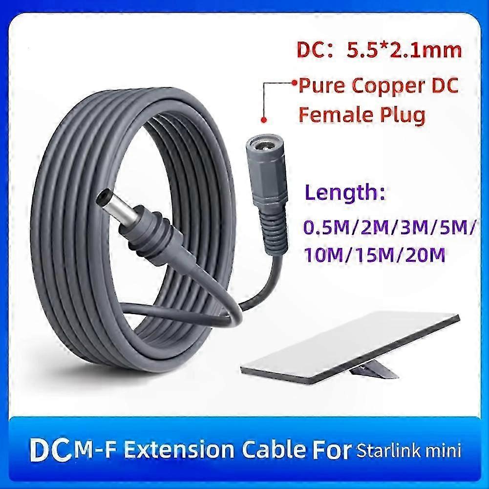 DC Male to Female Adapter Cable for Satellite Internet Equipment Power ...