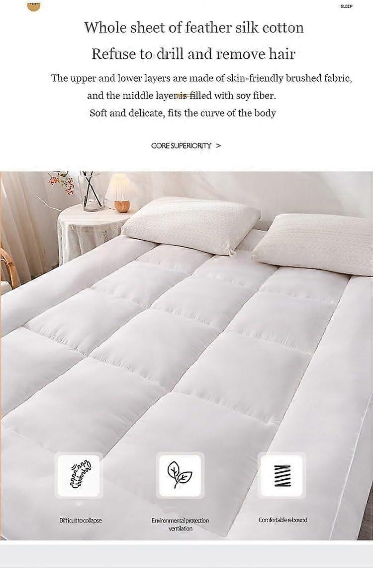 Extra Thick 10cm Japanese Futon Mattress Tatami Floor Sleeping Pad ...