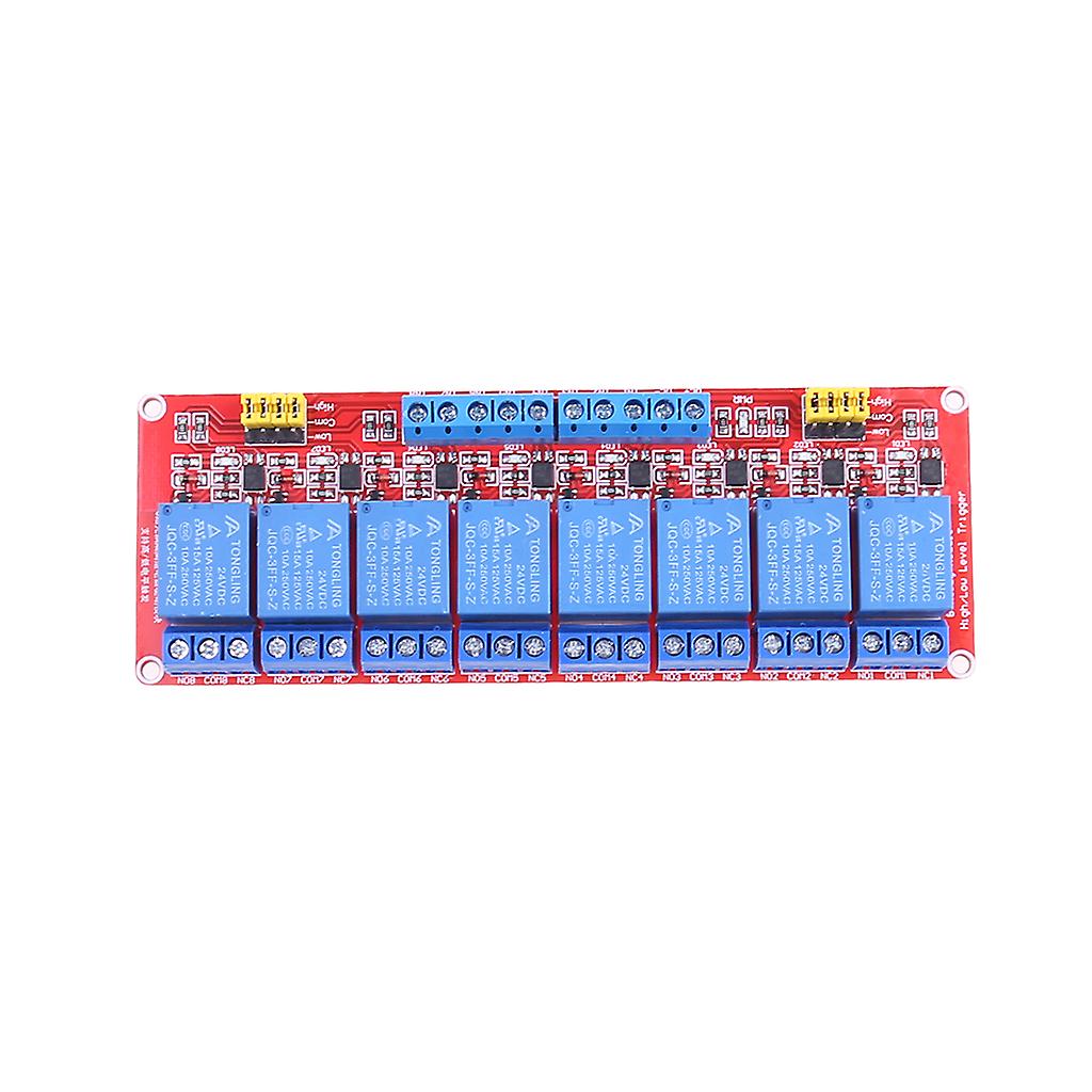 8 Channel Relay Module High And Low Level Trigger Relay Control With ...