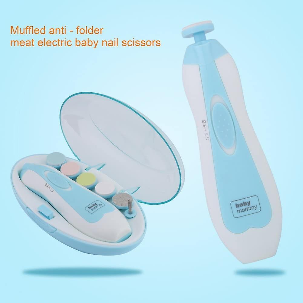 Electric Baby Nail File, Safe Baby Nail Clippers Set Automatic Nail ...