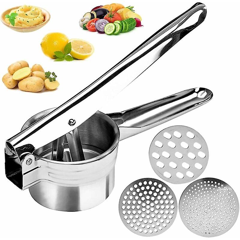 Potato Ricer Manual Potato Masher Stainless Steel Potato Press Potato ...