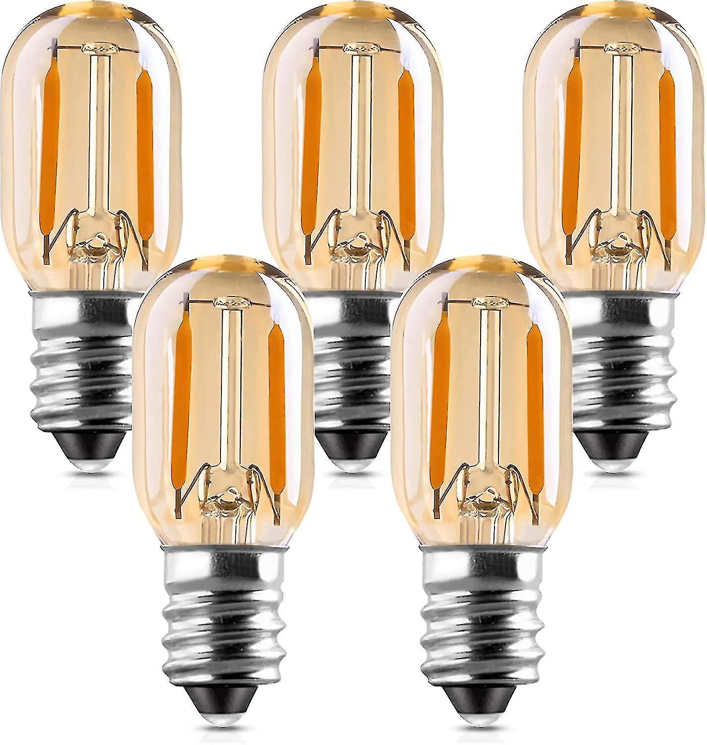 Led E14 1w, T22 Vintage Amber Glow Tubular Night Light 10w E14 Incandescent Replacement ...