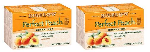 Bigelow Perfect Peach Herbal Tea 2 Pack | Fruugo UK