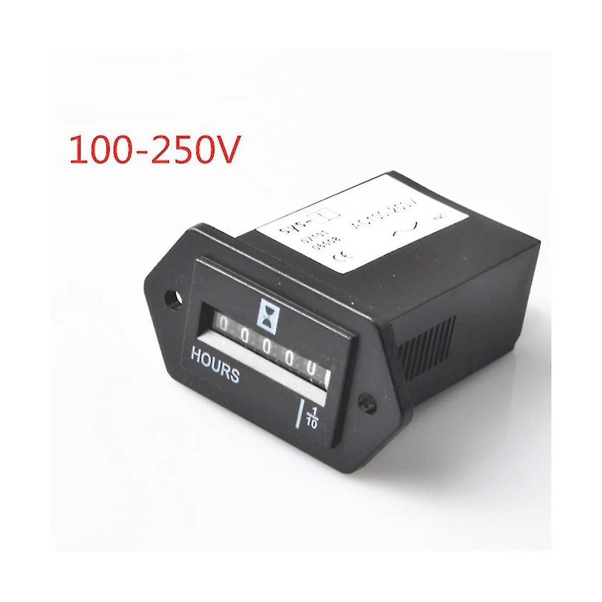 Ac100-250v Generator Sealed Hour Meter Counter For Generator Boats ...