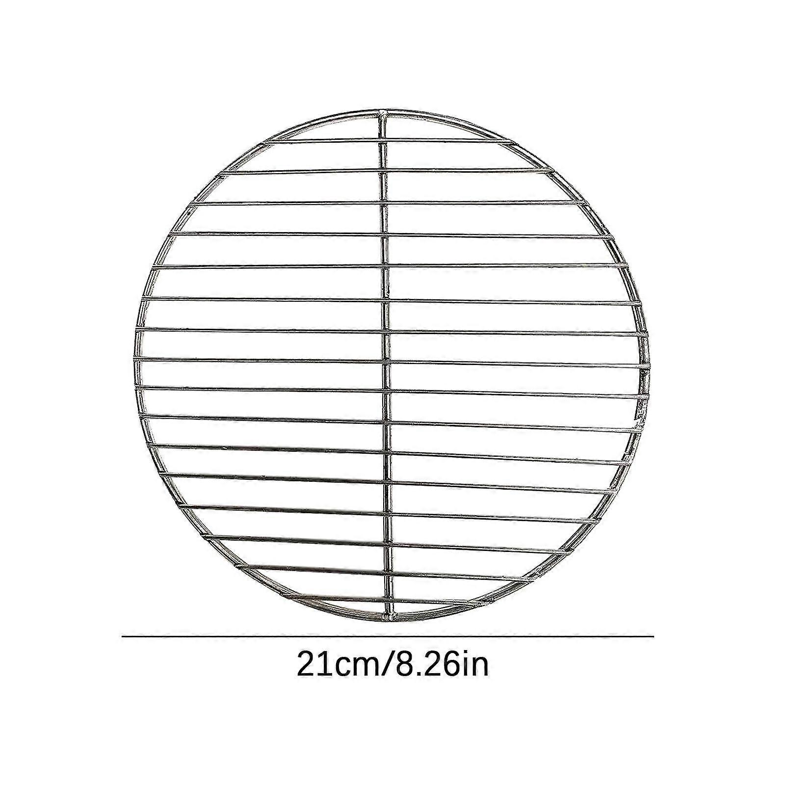 Stainless Steel Circular Grill Mesh With Thick Barbecue And Grate 304 ...