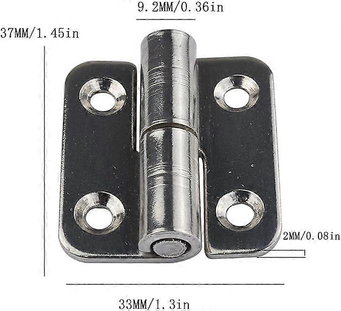 Set 6 balamale detasabile, Inox, 37x33x2 mm | Fruugo UK