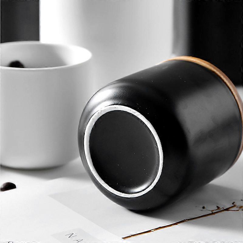 Ceramic Utensil Storage Canisters Crock Coffee Container with Lid for ...
