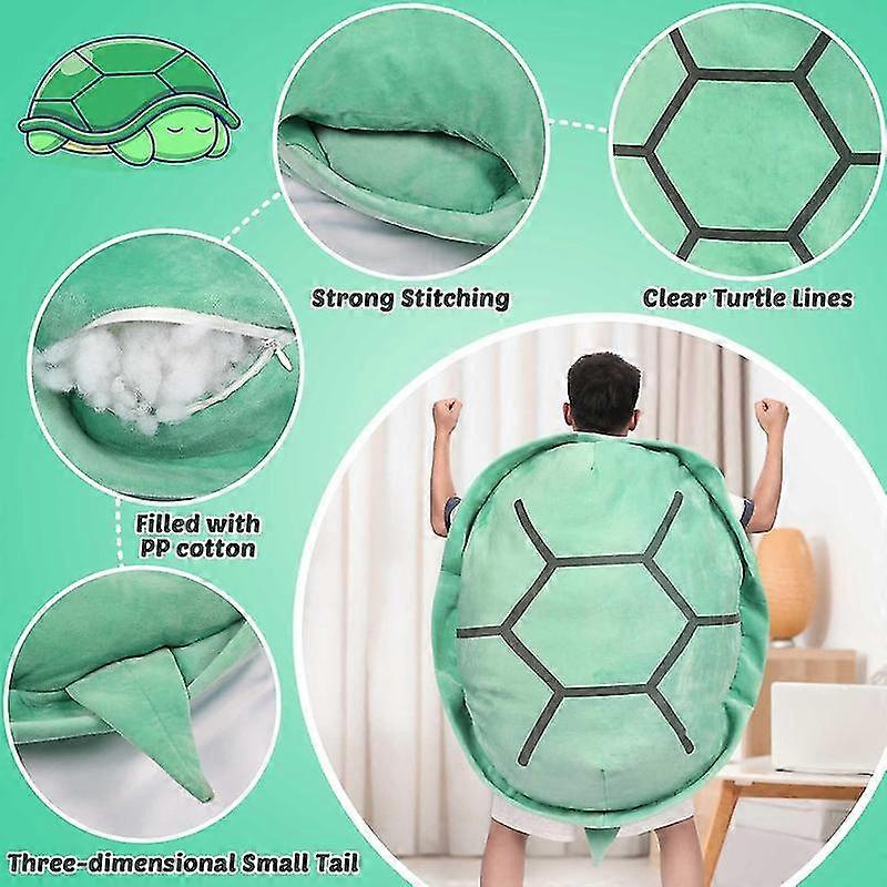 Wearable Turtle Shell Pillows Stuffed Animal Costume Plush Toy | Fruugo UK