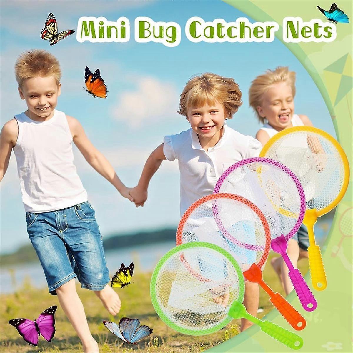 24 Pcs Butterfly Bug Net for Kids Insect Collecting Net Bug Catcher ...