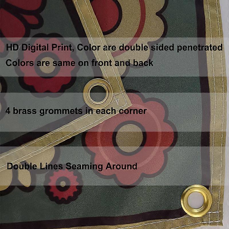 Red Dead Redemption 2 Flag Popular Game Vintage Poster Tapestry For ...