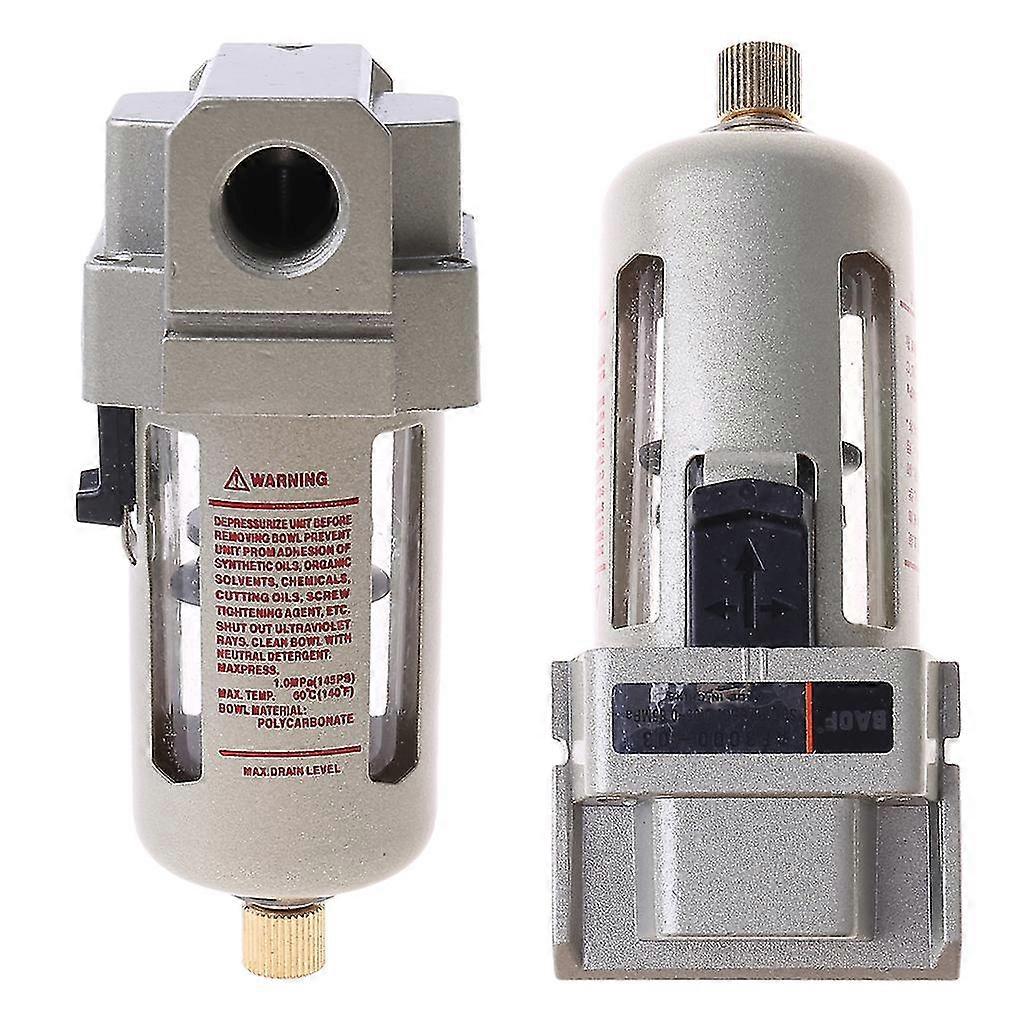 Af3000-03 Air Filter 3/8" Air Compressor Inline Drain Filter Air Source ...