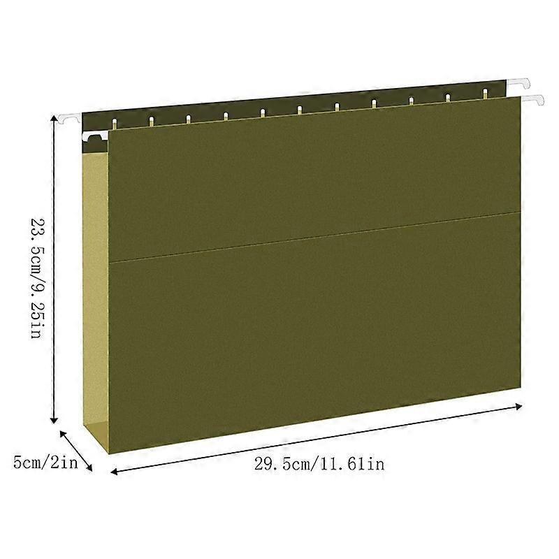Extra Capacity Hanging File Folders,6Pack Letter Size Reinforced ...