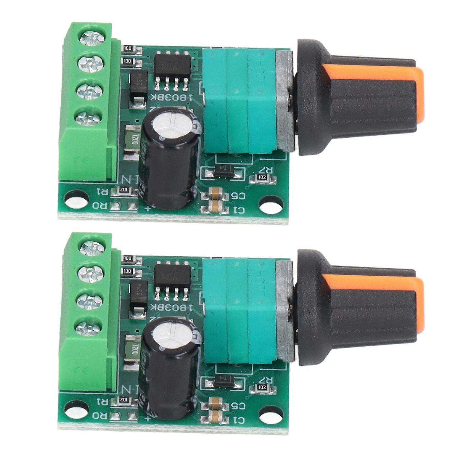 2 Sets Motor Speed Controller PWM Control Switch Regulator DC 1.8V?12V for Fan Pump | Fruugo UK