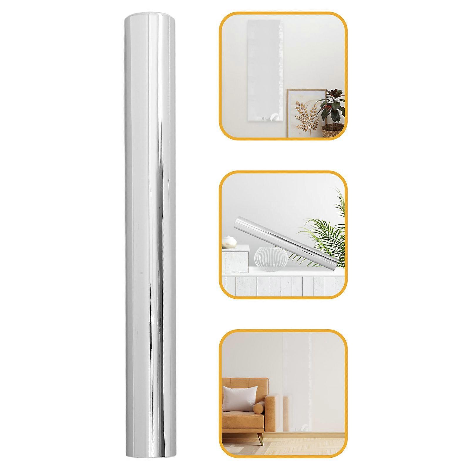 1 roll of Mirror Sticker Adhesive Mirror Decal Adhesive Mirror Ornament ...