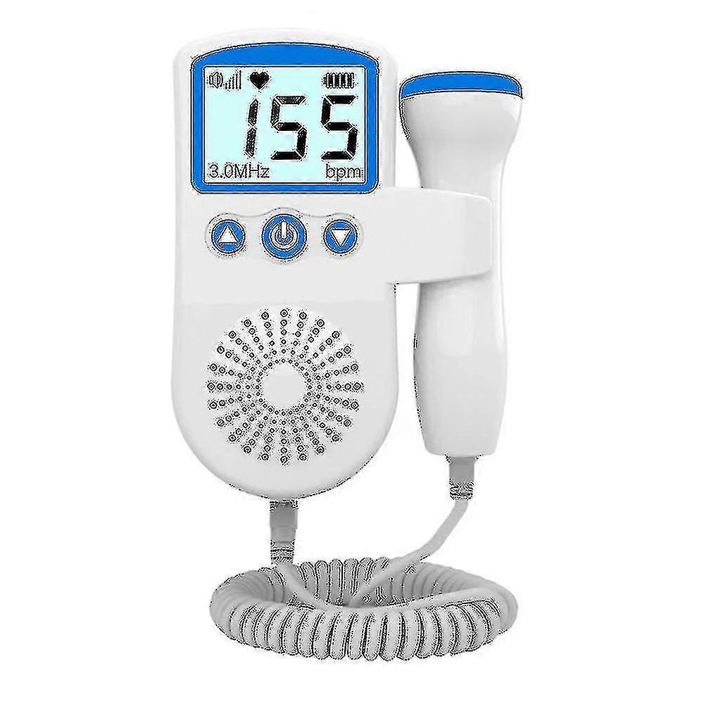 Ultrasound Fetal Doppler Detection Baby Heart Rate Probe Prenatal ...